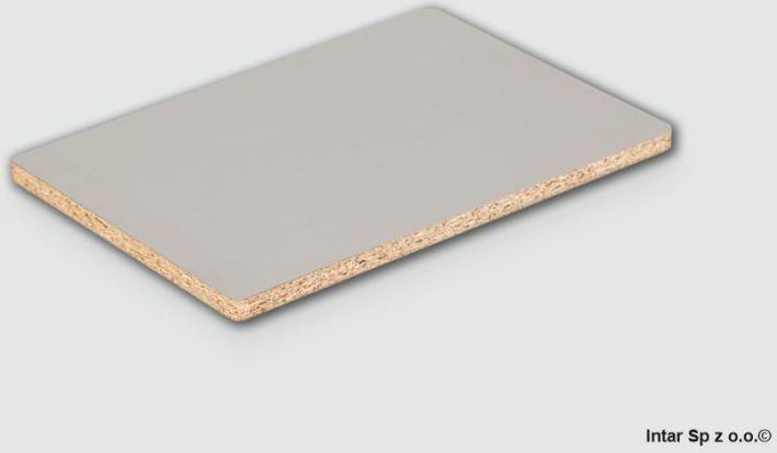Materiały konstrukcyjne Płyta wiórowa laminowana, 0112 PE, Jasno Szary ...