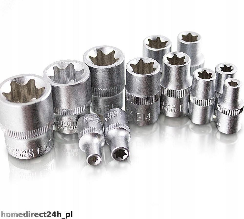 Klucze Nasadowe Torx 12 El. E4 E20 Promocja Hd13386 - Opinie i ceny na ...
