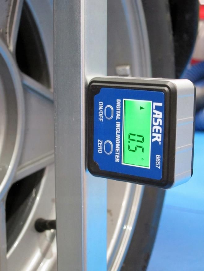 Laser Tools Inklinometr Cyfrowy Pochyłomierz Z Magnesem 6657 - Opinie i ...