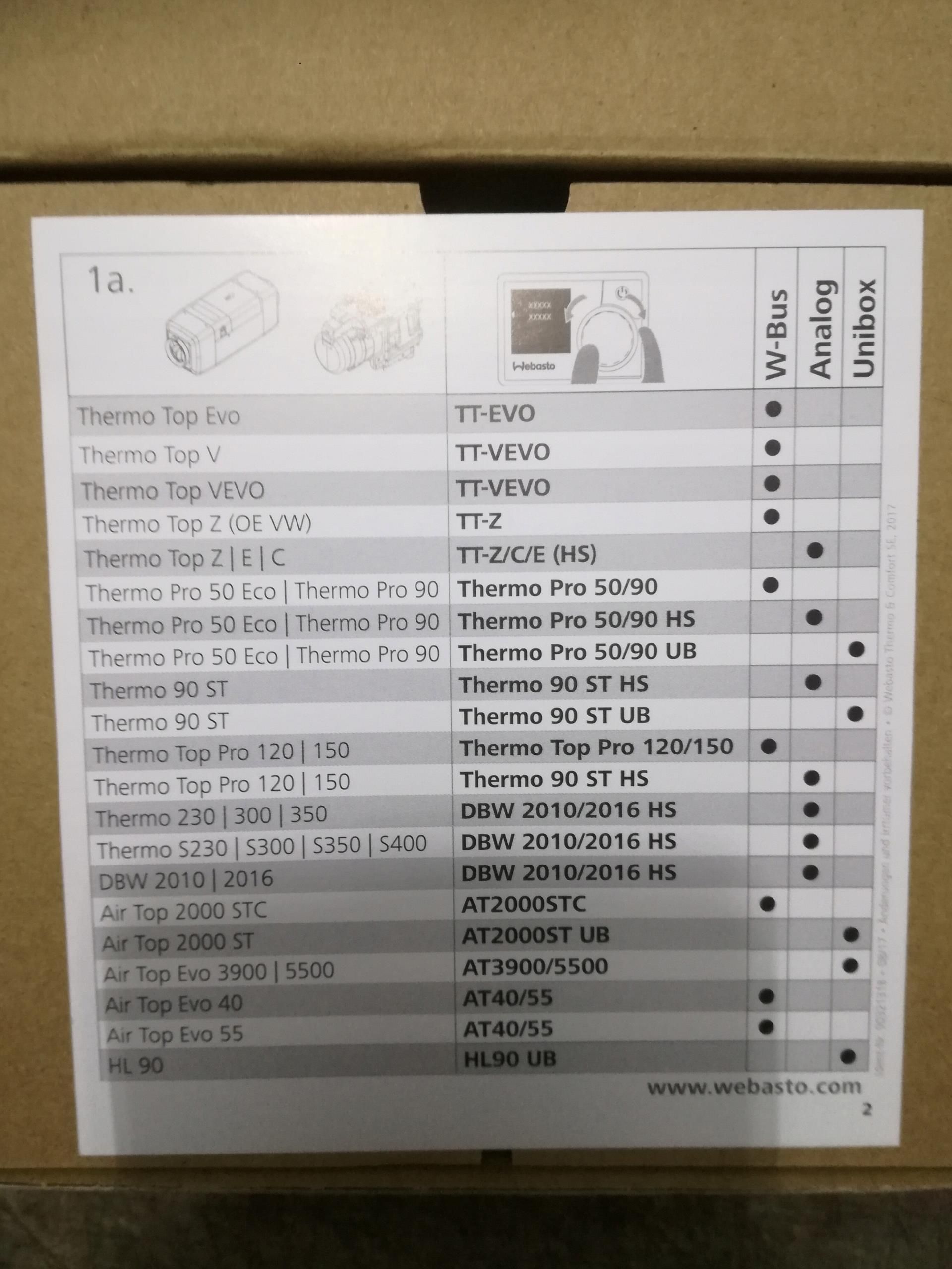 Webasto Włącznik Multicontrol Hd Timer Zegarek - Opinie i ceny na Ceneo.pl