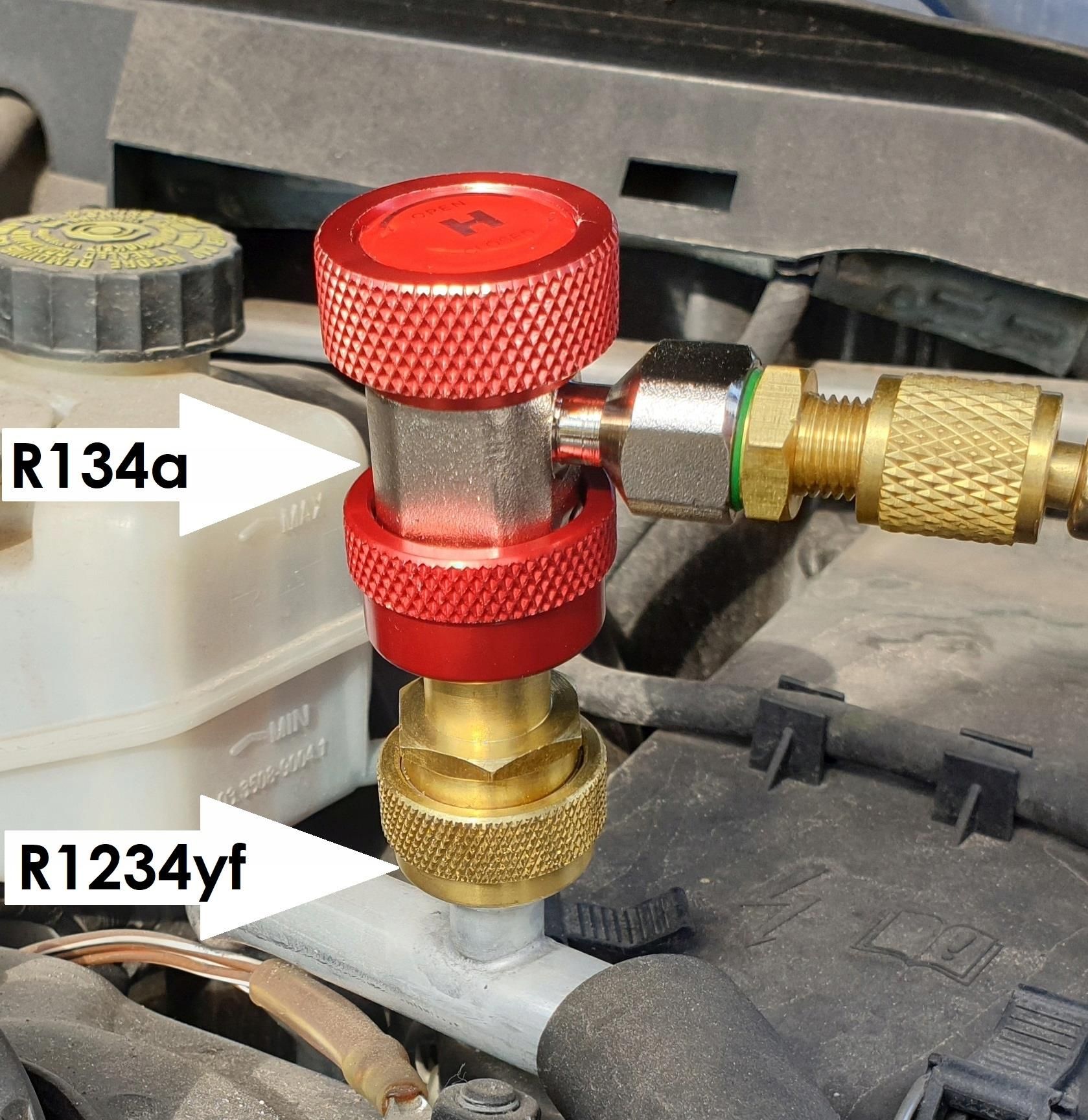 Adaptery Z R1234Yf Na R134A Do Aut Freon 505 - Opinie i ceny na Ceneo.pl