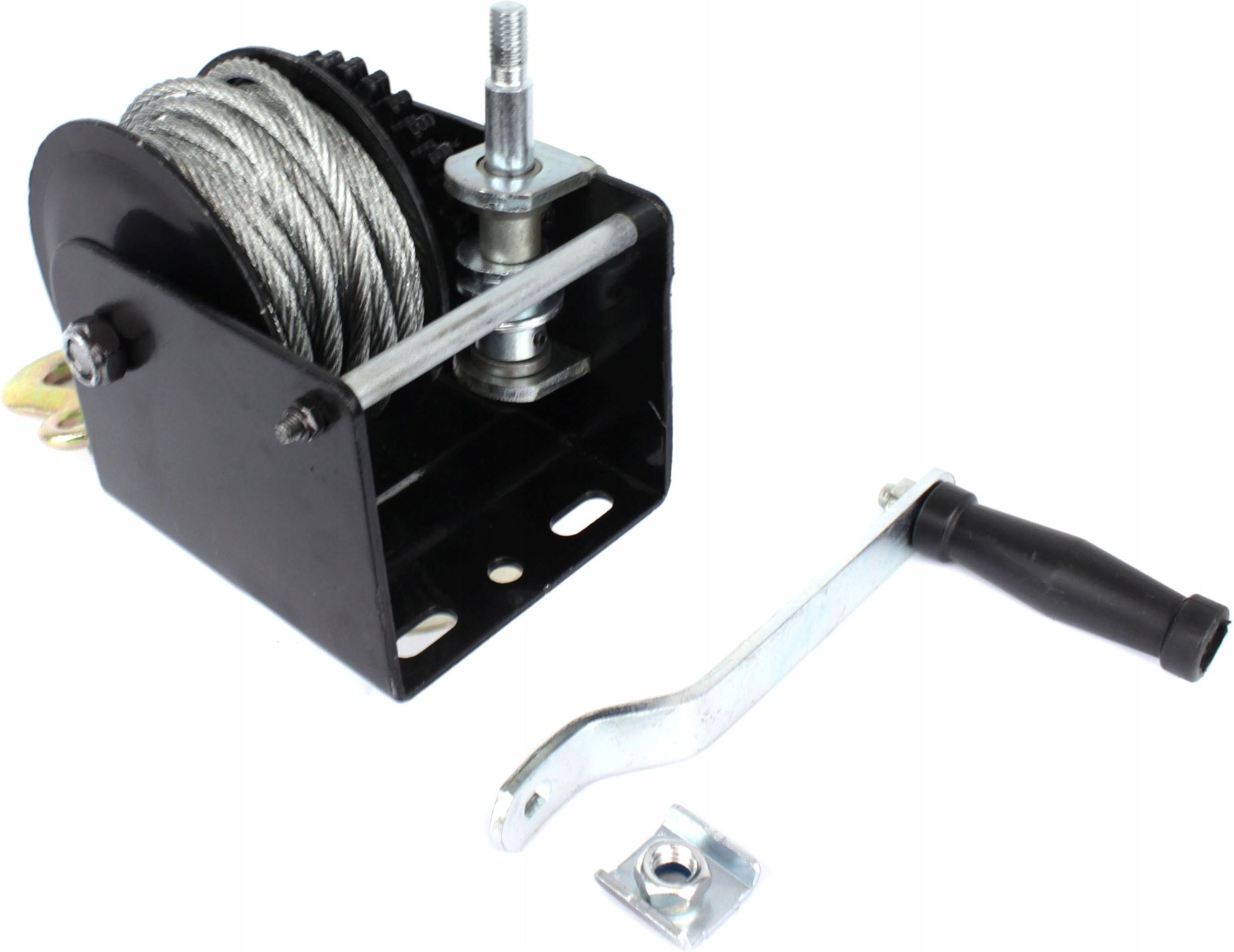 Falon-Tech Wyciągarka Ślimakowa Wciągarka Linowa Ręczna 1500 Ft1500311 - Opinie i ceny na Ceneo.pl