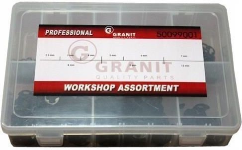 Granit Segery Pierścienie Segera E-Clip Zestaw 1300Szt. 50099001 ...