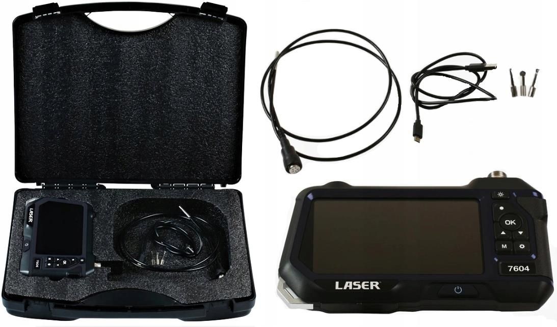 Laser Tools Przenośna Kamera Inspekcyjna Endoskop 3,9Mm 7604 - Opinie i ...