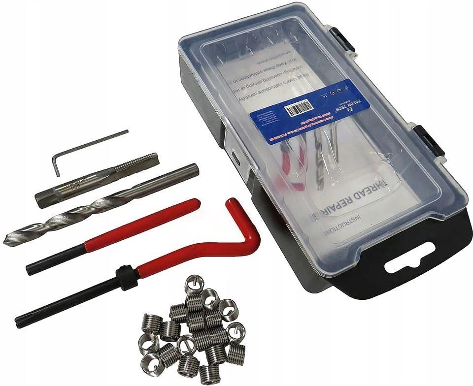 Falon-Tech Zestaw Do Naprawy Gwintów Gwintu Gwintowniki M6 Ftxc1089 - Opinie i ceny na Ceneo.pl
