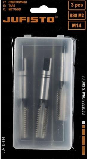 Jufisto Gwintowniki M14X2,0 3Szt. Hss-M2 Din-352 Jutdt14 - Opinie i ceny na Ceneo.pl