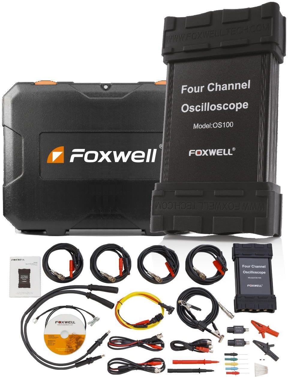 Foxwell Oscyloskop 4 Ch 70Mhz Pl Os100 - Opinie i ceny na Ceneo.pl