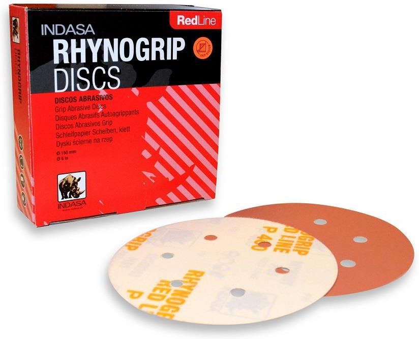 Indasa 50X Krążek Ścierny Rhynogrip 6H Red P80 600 - Opinie i ceny na ...
