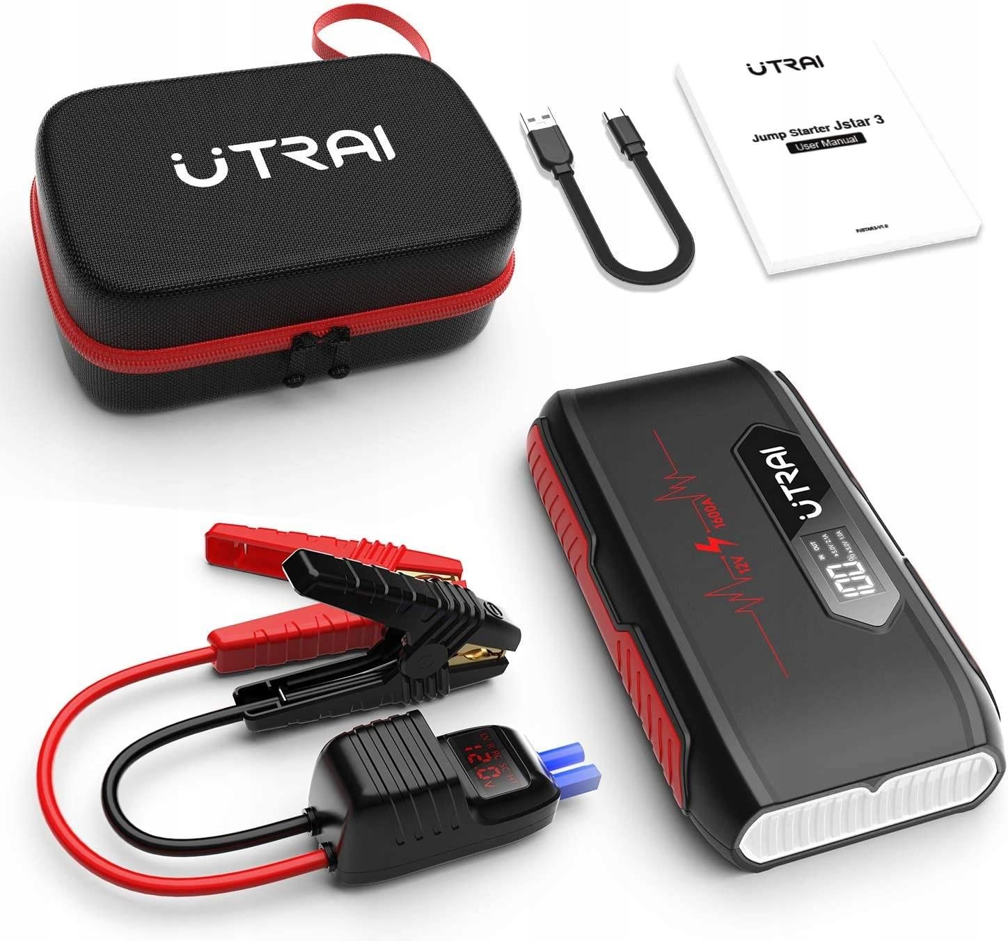 Urządzenie Do Rozruchu Jump Starter 20000Mah 1600A Utrai - Opinie i ...