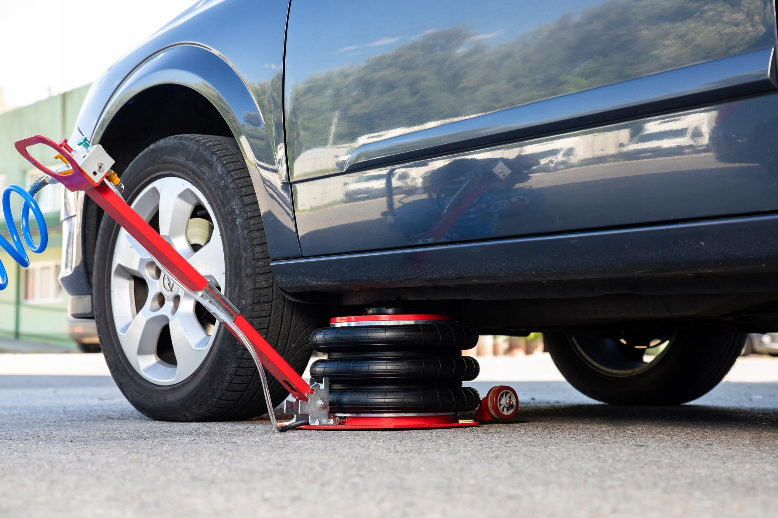 Narzędzia do warsztatu Max Podnośnik Pneumatyczny Bałwanek 3,5 Tony ...