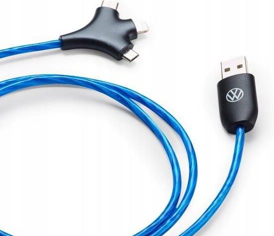 Oryginał Vw Kabel Usb-a Apple/micro/USB-C świecący - Opinie i ceny na ...
