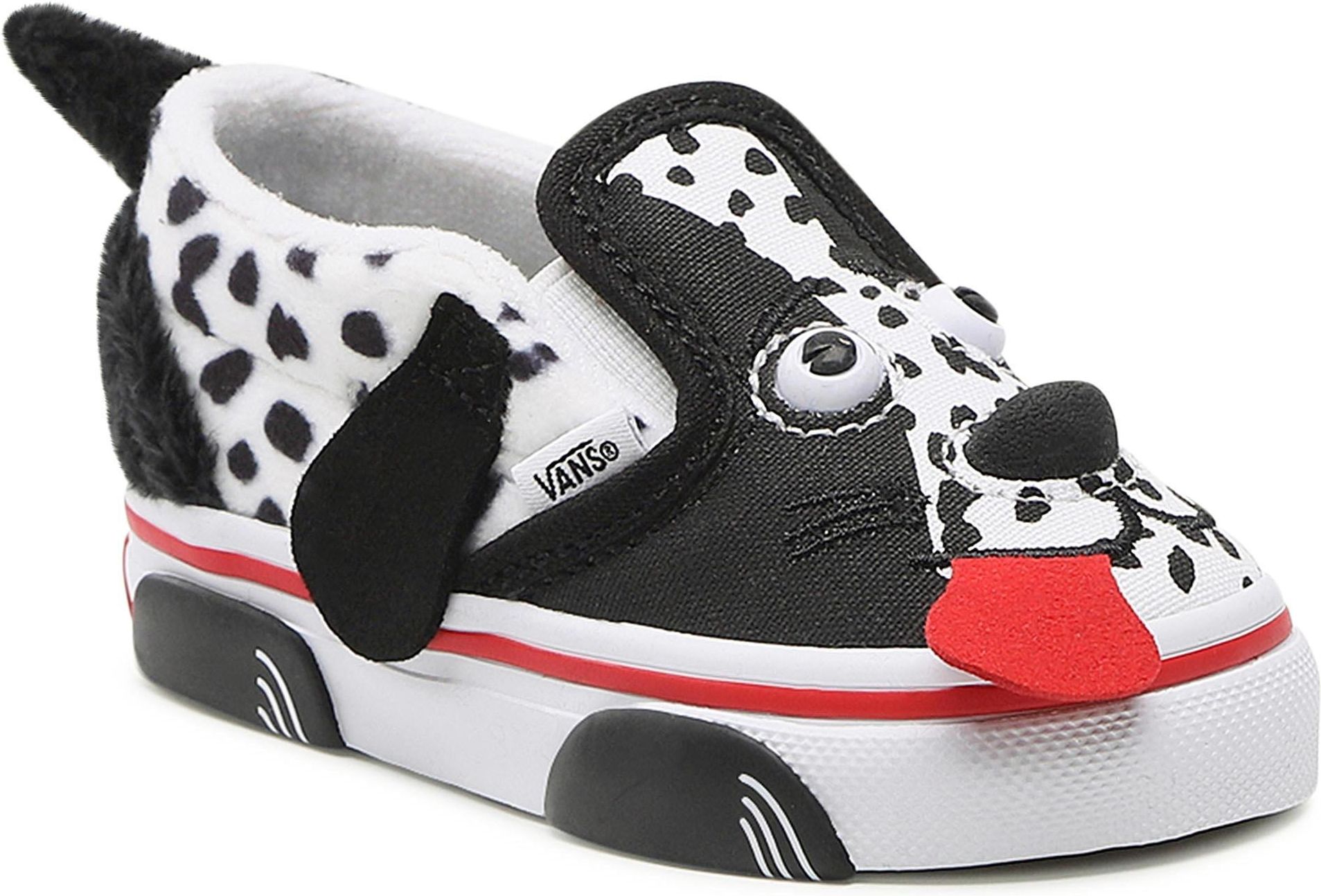 Tenisówki VANS - Dog Slip-On V VN0A4VJM6BT1 Dalmatian Black/True Whit ...