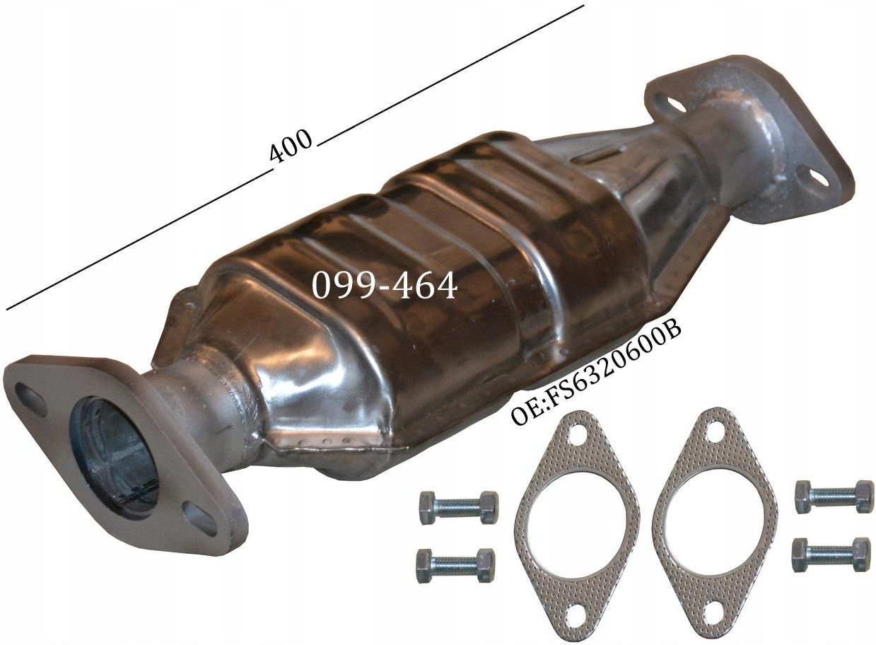 Katalizator Polmo Mazda 626 Mx6 Xedos 6 Strumienica Katalizator 099-464 ...