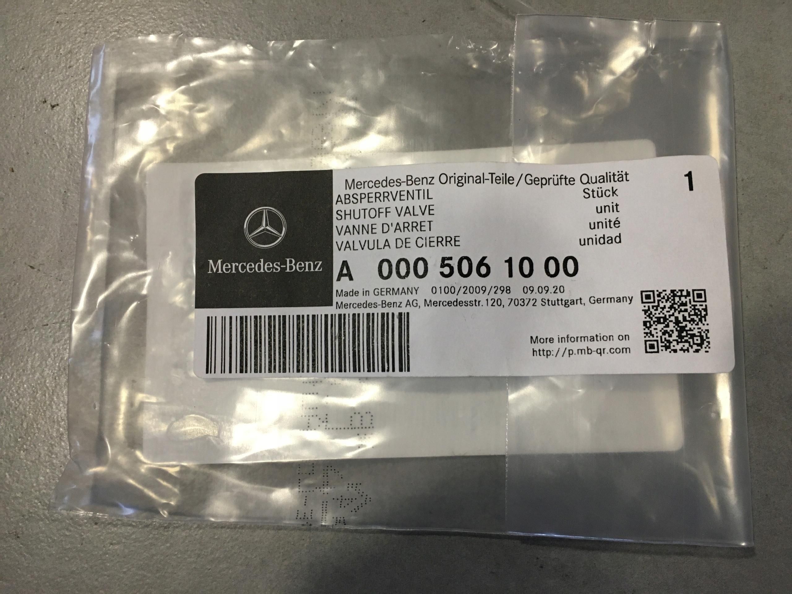 Mercedes-Benz Oe Trójnik Wody Mercedes W213 W205 W447 A0005061000 ...