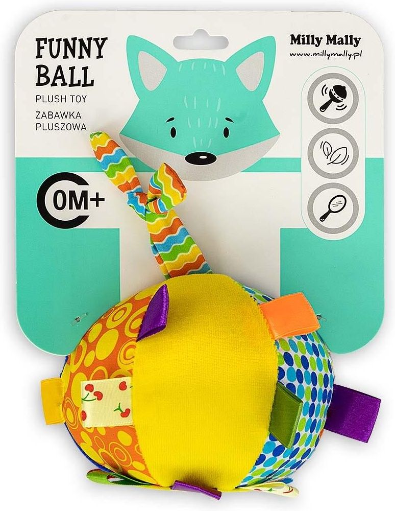 Milly Mally Elacom Zabawka pluszowa Piłka - Funny ball - 2992 - Ceny i ...