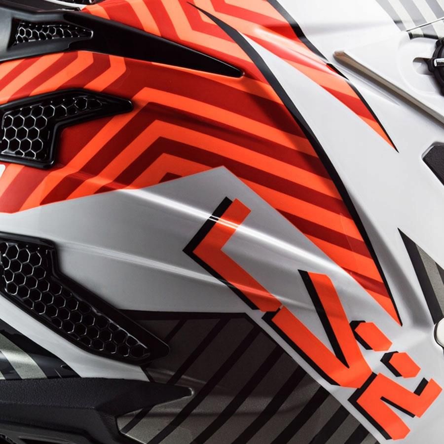 Kask motocyklowy Ls2 Mx700 Subverter Evo Astro White Ora - Opinie i ...