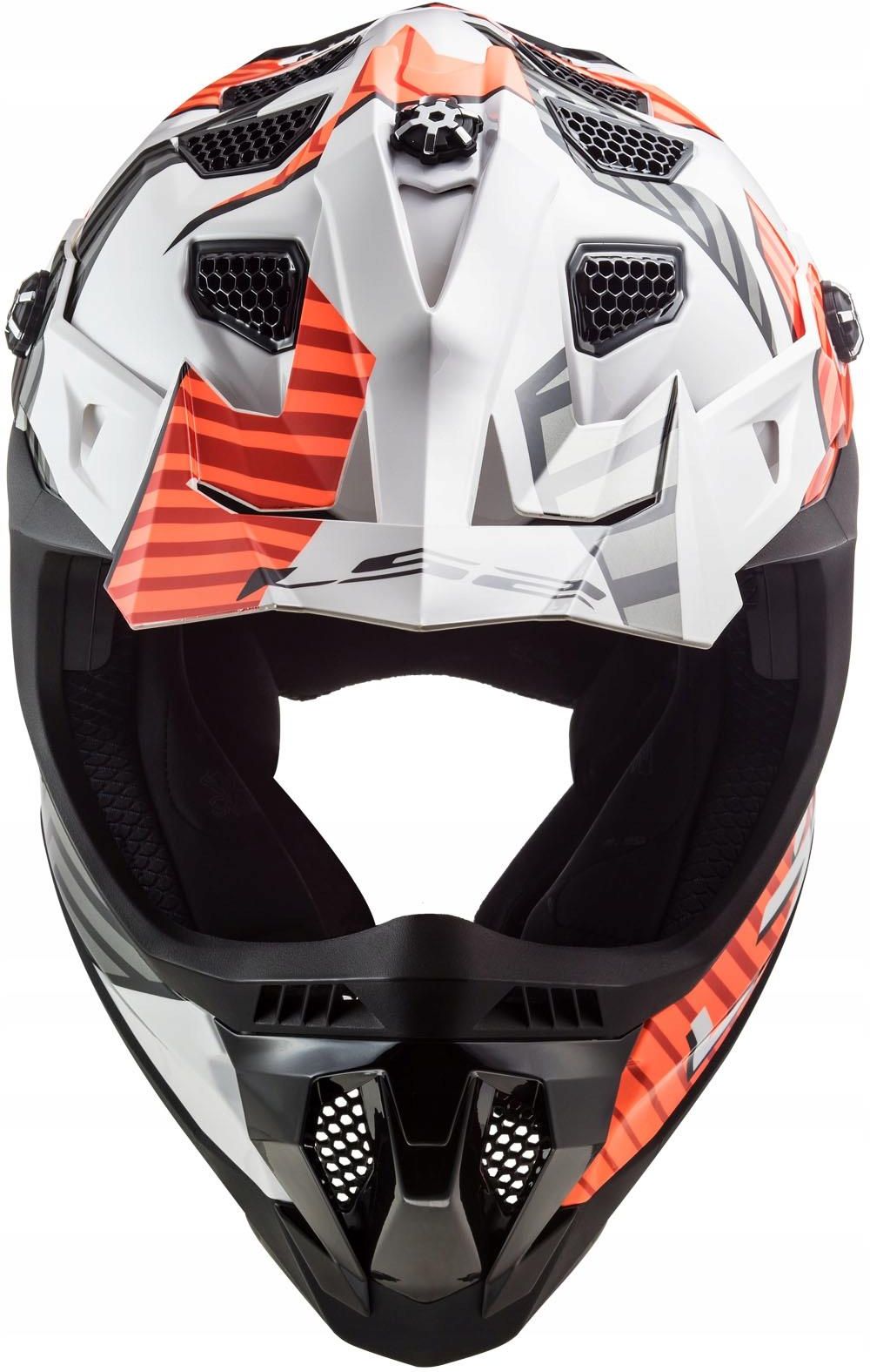 Kask motocyklowy Ls2 Mx700 Subverter Evo Astro White Ora - Opinie i ...