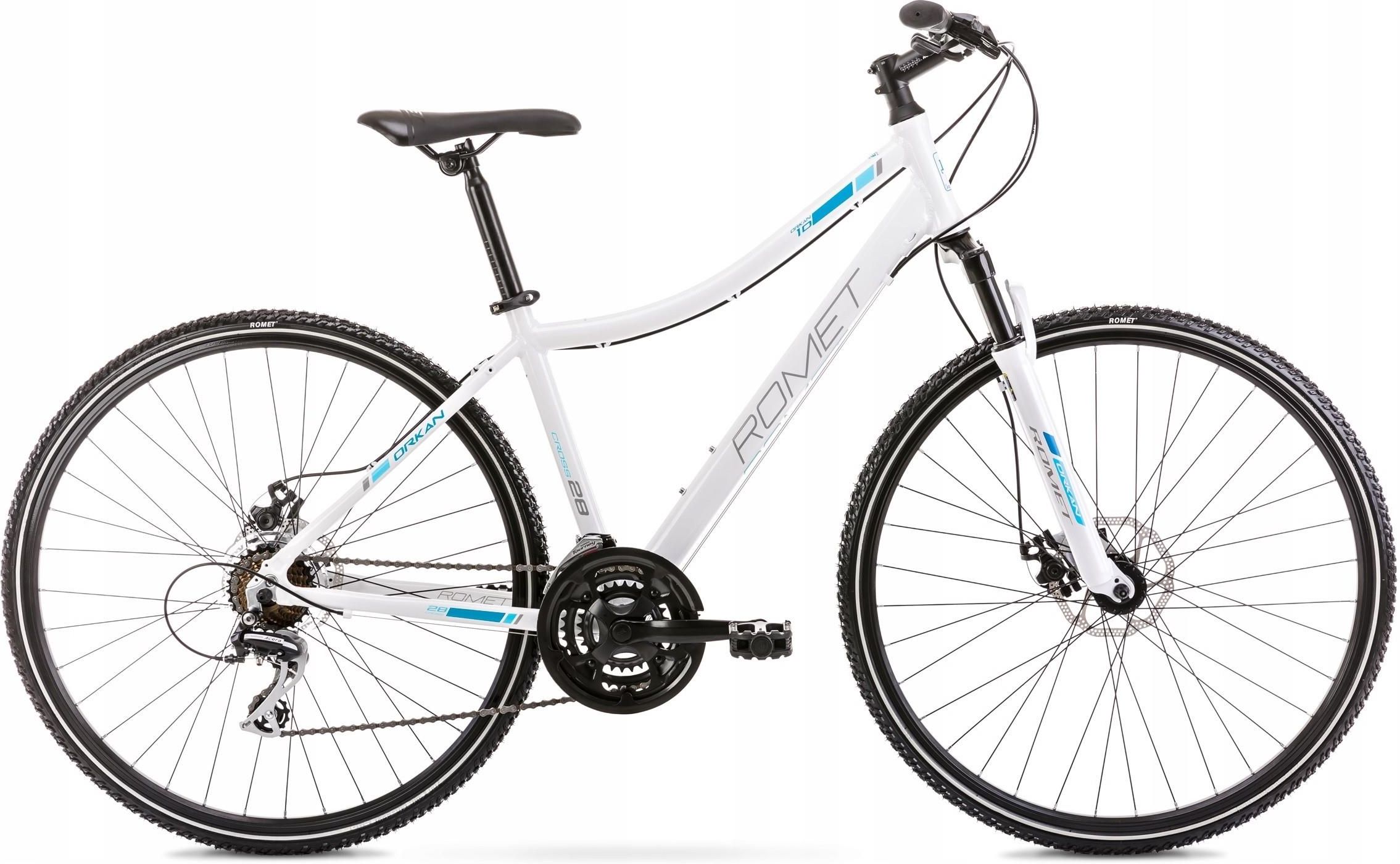 Romet Orkan 1D Ltd Biało Niebieski 28 2021 - Rowery Crossowe Damskie - Ceny i opinie Ceneo.pl