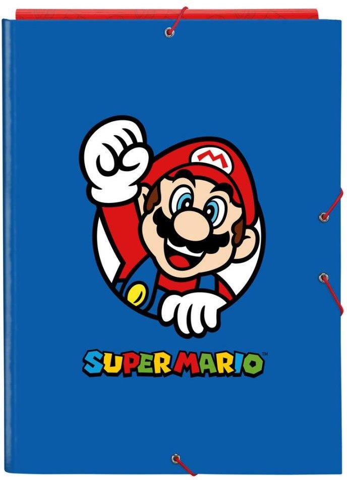 Super Mario Folder Czerwony Niebieski A4 26X33.5 2.5Cm - Ceny i opinie ...