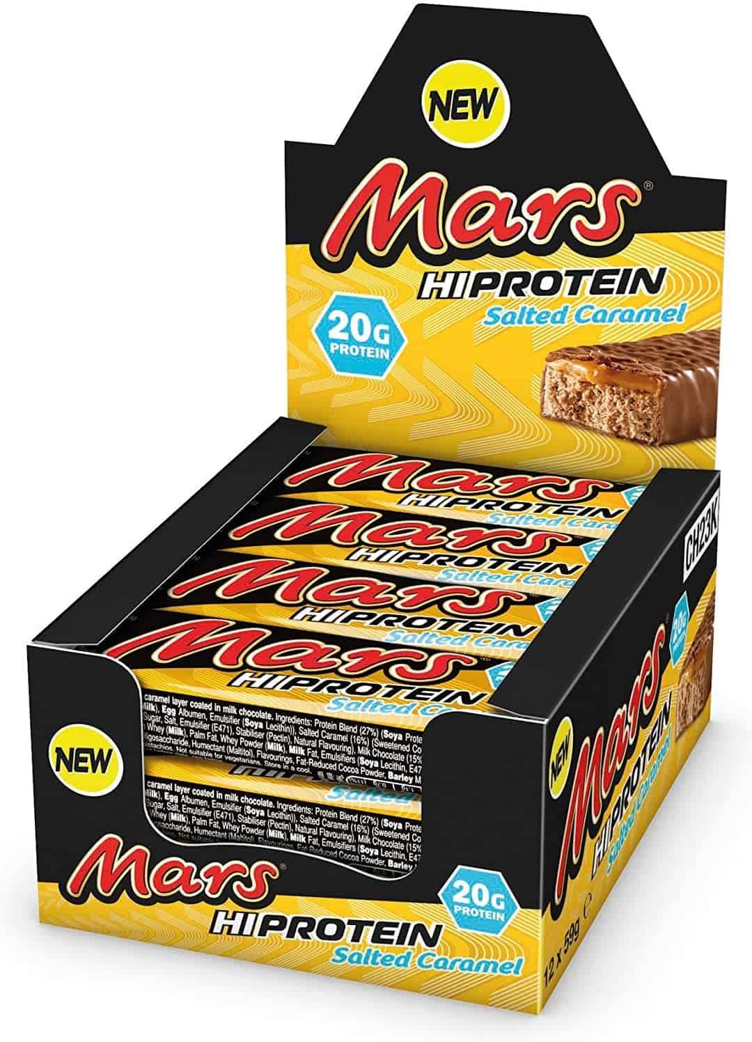 Mars Protein Hi Bar 20G Białka 12X59G Słony Karmel - Ceny i opinie ...