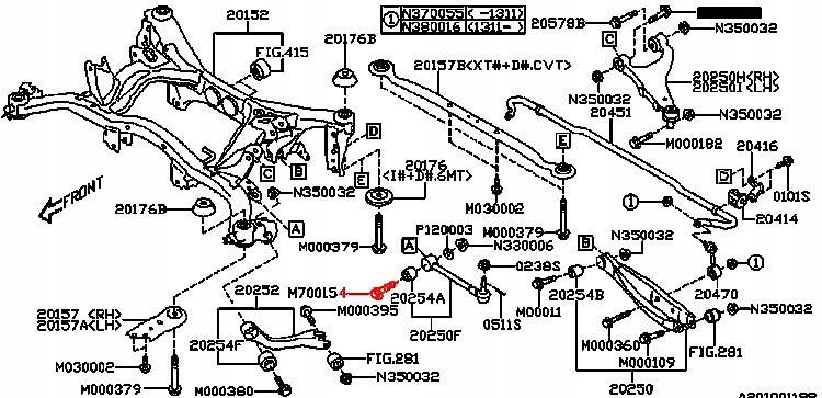Wahacz Subaru Oe Legacy Outback Levorg Wrx Śruba Zbieżności 901700154 ...