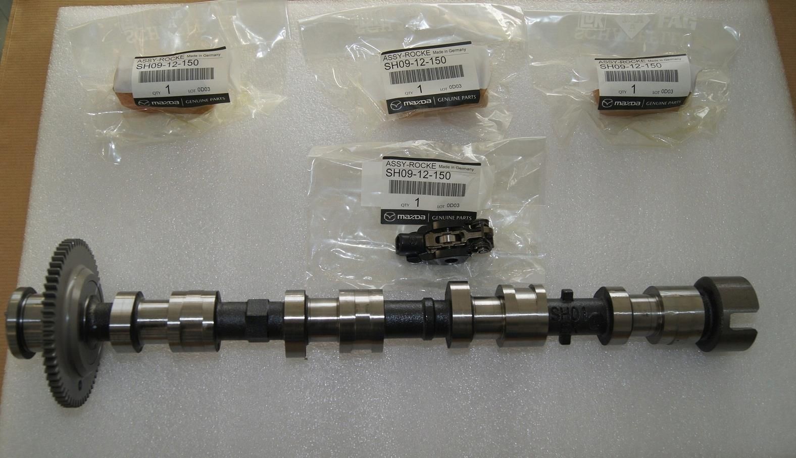 Mazda Oe Wałek Rozrządu + Dźwigienki 6 Cx5 2,2 Di SH01-12-440A - Opinie ...