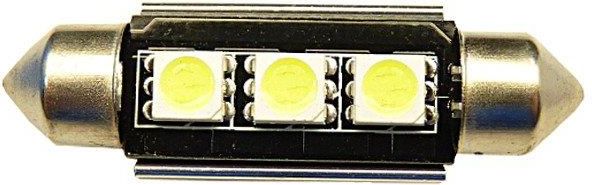 Żarowka samochodowa Żarówka Led 10X42 Mm 3 Smd C5W C10W Can Bus 12V (ŻARÓWKA CANBUS PREMIUM ...