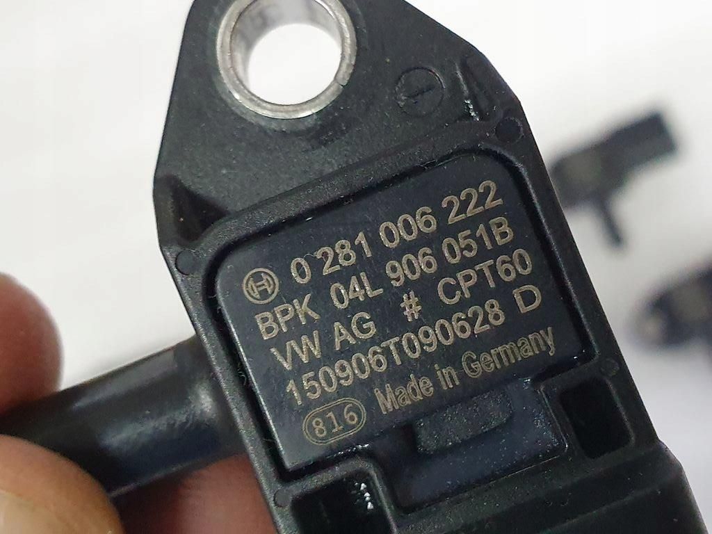 Czujnik Ciśnienia 04L906051B Vw Skoda Audi Nowy - Opinie i ceny na Ceneo.pl