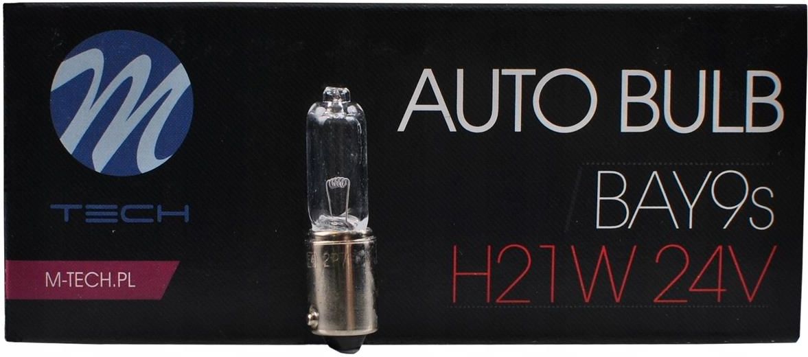 Żarowka samochodowa Żarówka 10Szt M-Tech Bay9S H21W 24V 21W Z967 - Opinie i ceny na Ceneo.pl