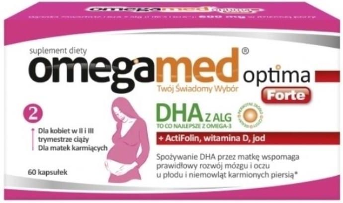 Polski Lek Omegamed Optima Forte 60kaps. - Opinie i ceny na Ceneo.pl