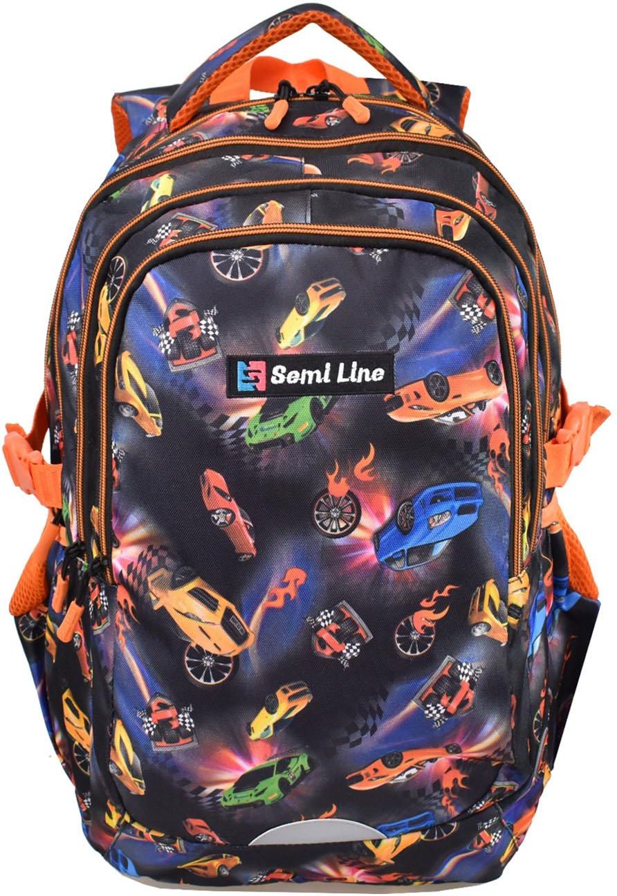 Semi Line Dziecięcy Plecak Youth Backpack J4676 2 Wielokolorowy ...