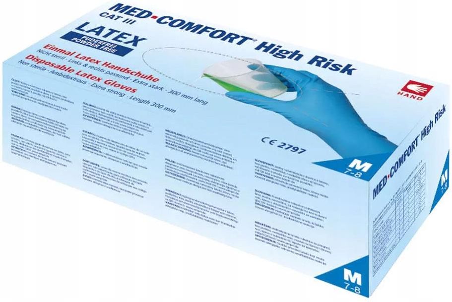 Ampri Rękawiczki Lateksowe High Risk M 30Cm 500szt. - Ceny i opinie ...