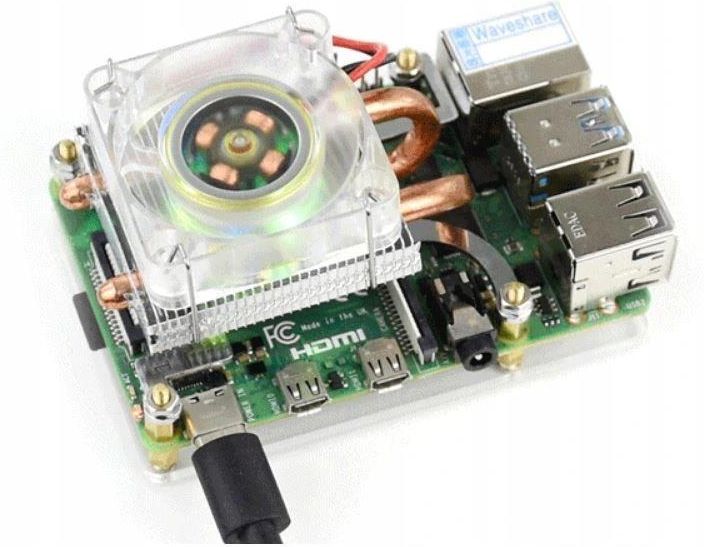 Mikrokontroler Radiator Raspberry Pi 4 & 3, Ice Tower low ...