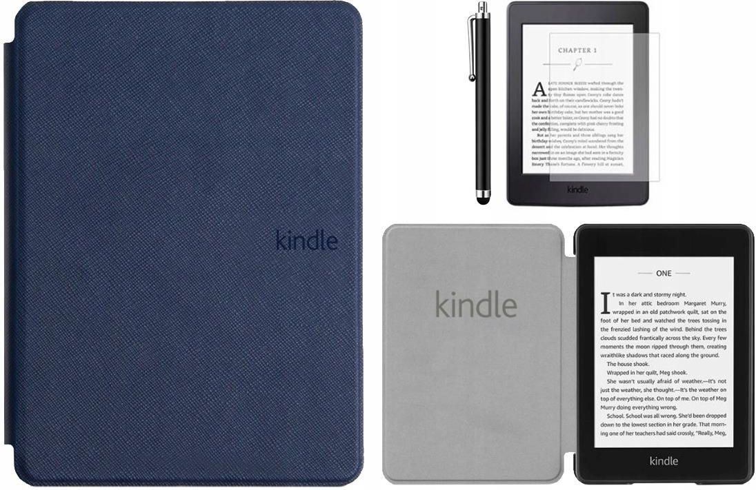 Pokrowiec na czytnik e-book Etui do Amazon Kindle 10 Touch 2019 + Folia ...