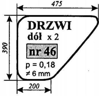 Belarus Agro-Mar Szyba Dolna Drzwi Mtz 82 820 80P-6708510 - Opinie i ...