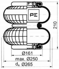 Zawieszenie silnika Sampa Poduszka Bałwanek Podnoszenia Osi Przyczepki ...