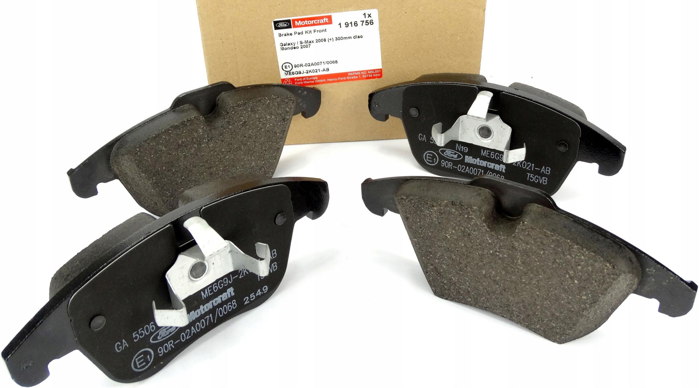 Klocki hamulcowe Ford Oe Klocki Ham. Przód Mondeo S-Max Galaxy Org 1566232 - Opinie i ceny na ...