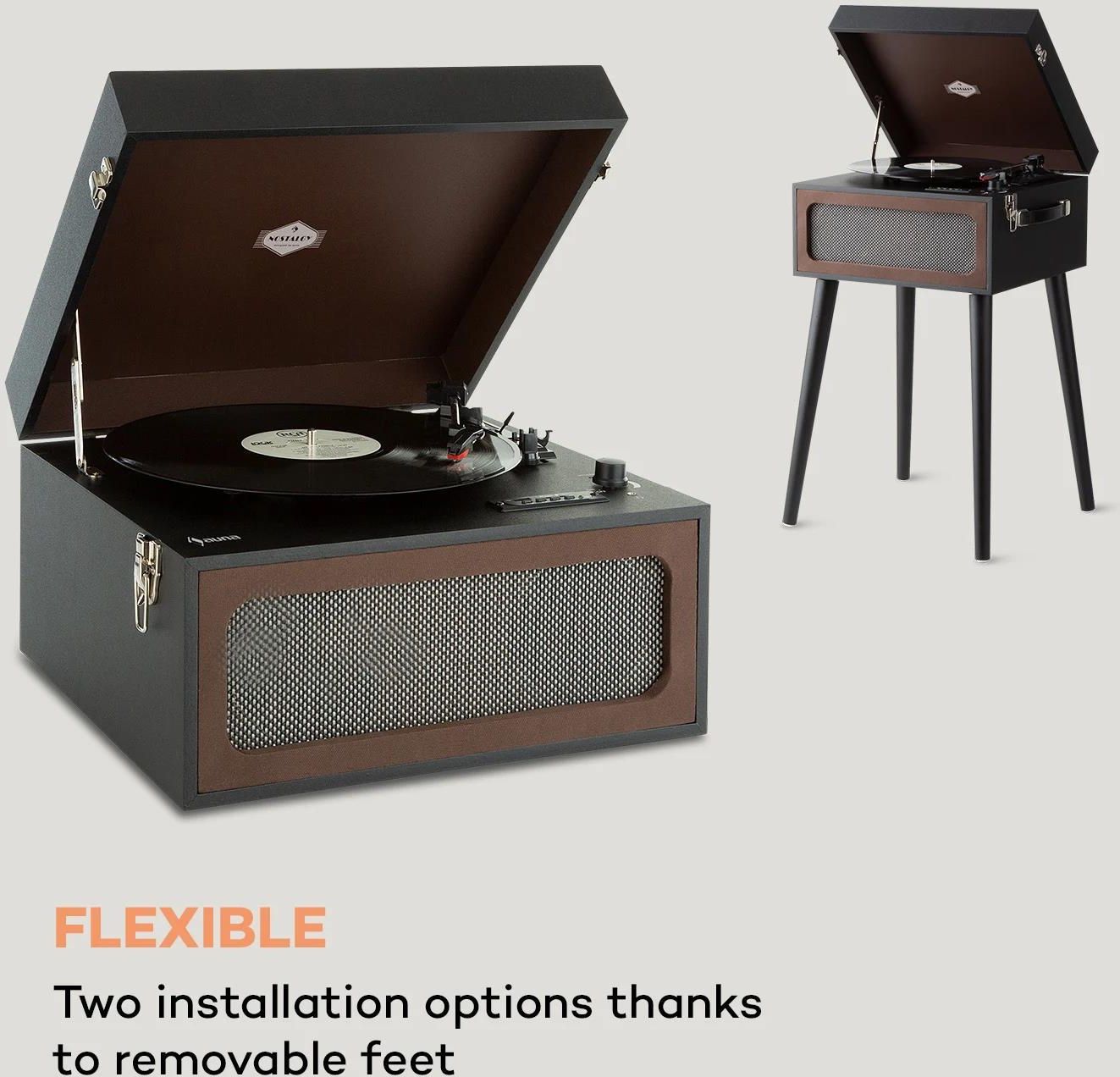 Gramofon Auna Sarah Ann, gramofon, Bluetooth, USB, 33, 45 i 78 obr./min ...