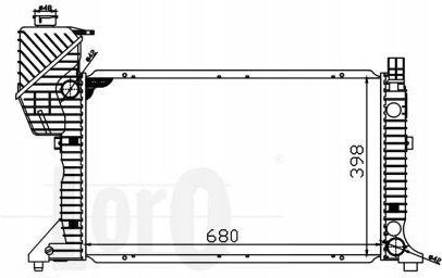 Abakus Chłodnica Wody Mercedes Sprinter 208 D 1995 2000 - Opinie i ceny ...