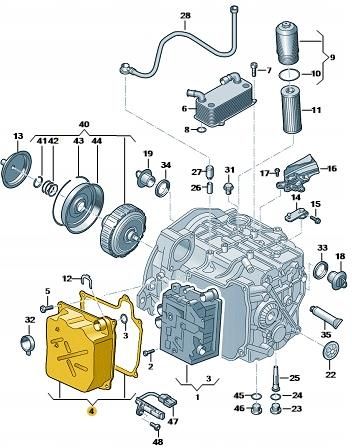 Volkswagen Oe Miska Skrzyni Biegów Dsg 0Gc325201J Oryginalna - Opinie i ...