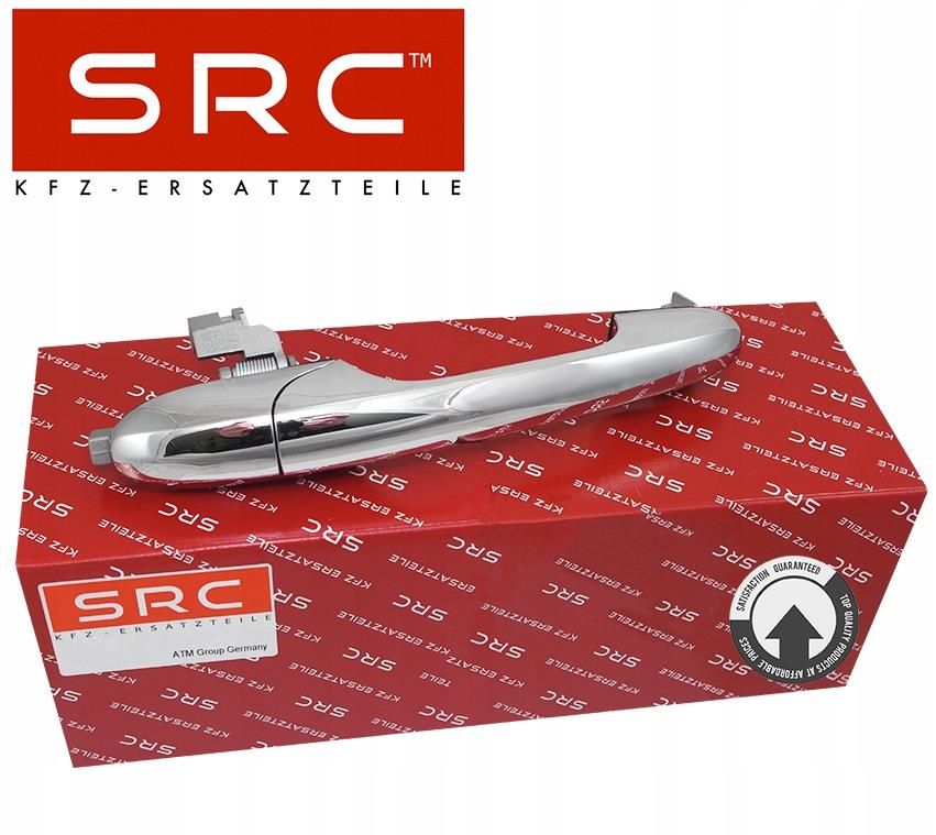 Klamka samochodowa Src Klamka Zewnętrzna Przód Prawa Fiat 500 2007 Chrom - Opinie i ceny na Ceneo.pl