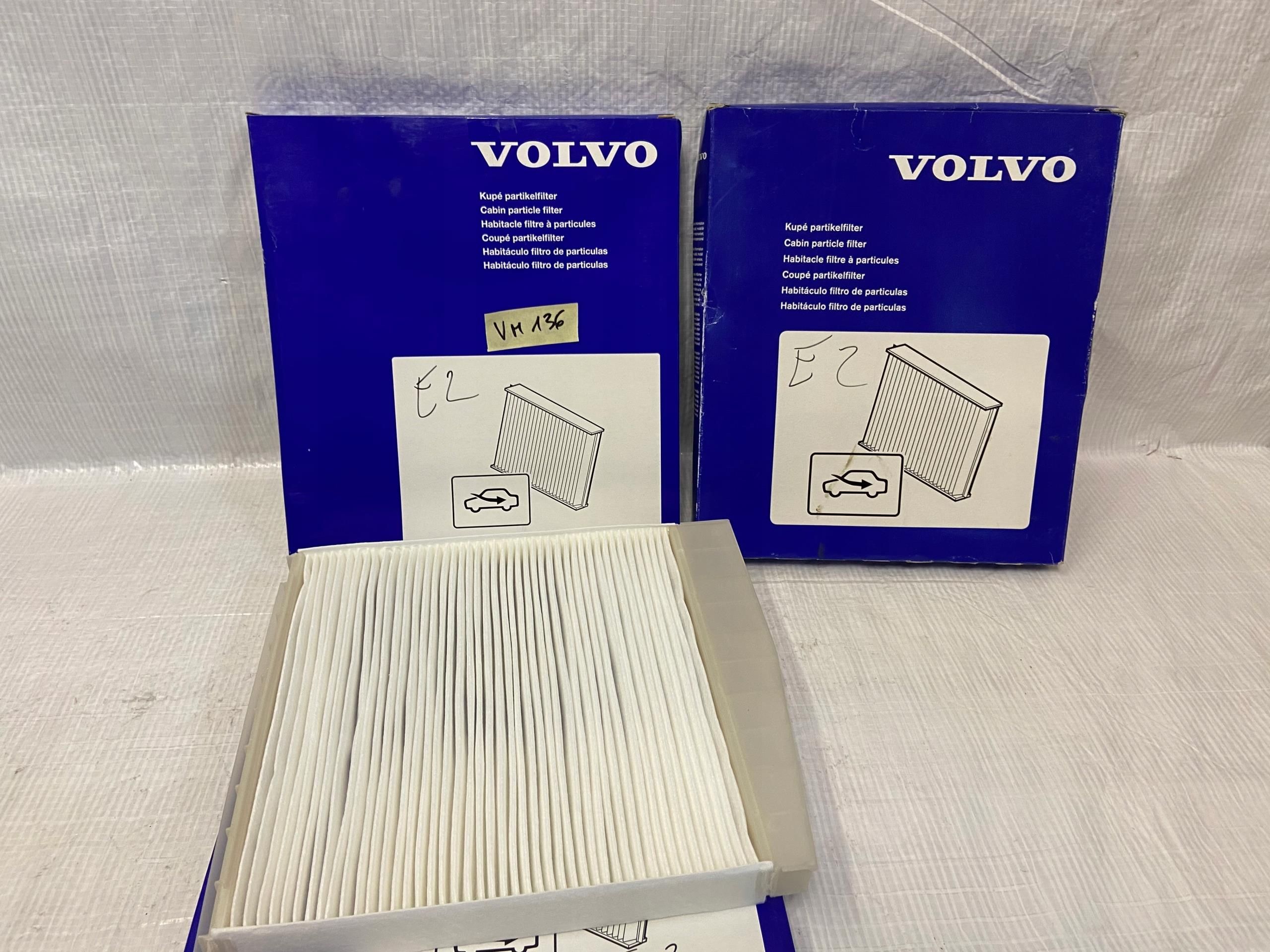 Filtr kabinowy Volvo Oe Volvo V60 V70 S80 Filtr Kabi Oryginał 30630752 ...