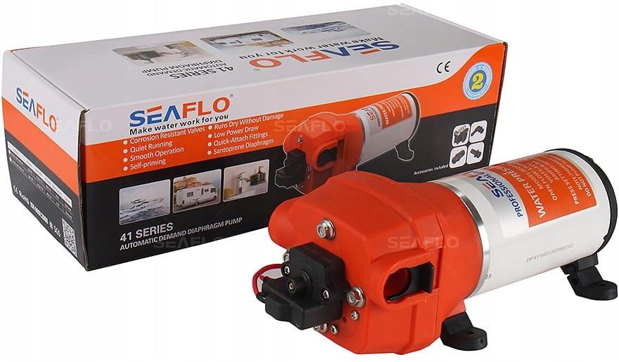 Pompa Wody Ciśnieniowa Seaflo 12V 17 L/Min SFDP1-045-040-41 - Opinie i ...