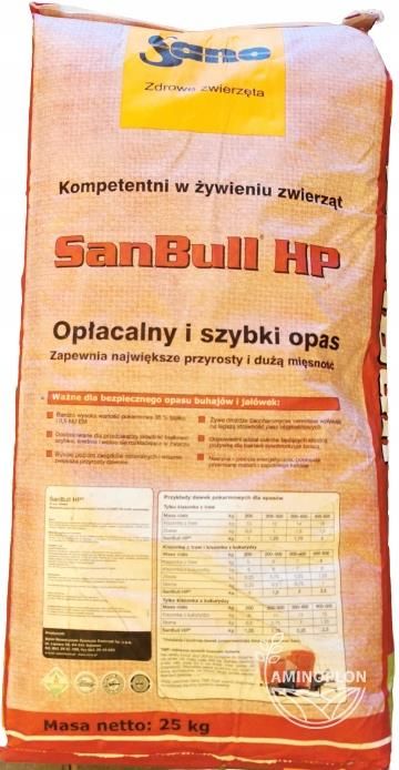 Sano Sanbull Hp 25Kg Koncentrat Dla Byków Opasów - ceny i opinie - Ceneo.pl