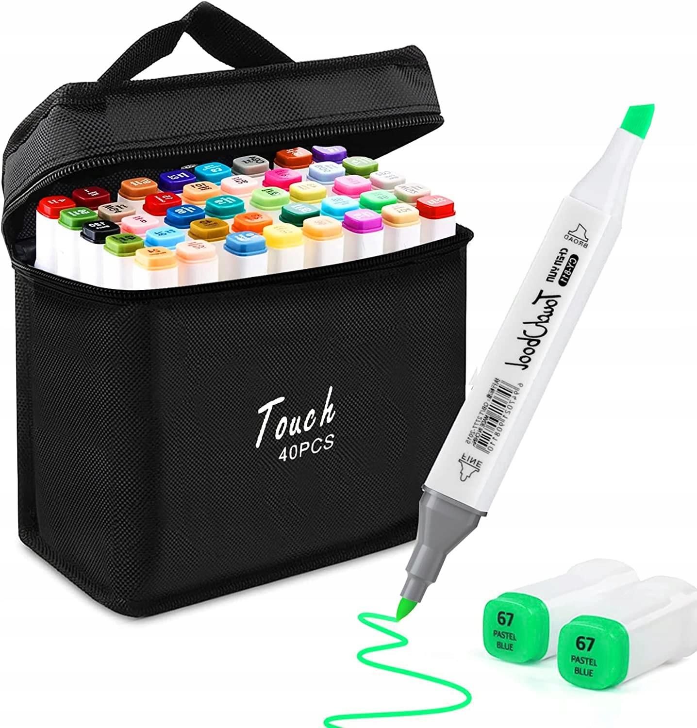 Maker 40Szt Markery Mazaki Alkoholowe Pisaki Manga Etui - Ceny i opinie ...