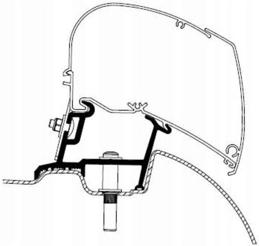 Thule Adapter Dachowy Markizy 6300 Sprinter -18 301685 - Opinie i ceny ...