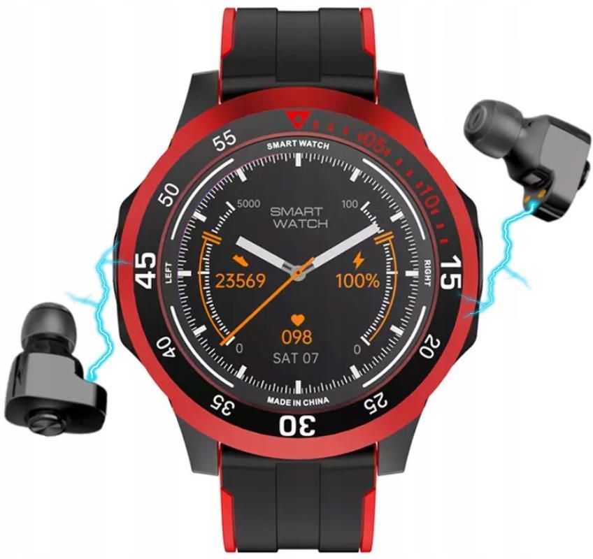 Moretti Smartwatch Rubicon Rnce85 Czerwony - Zegarki Męskie - Ceny i ...