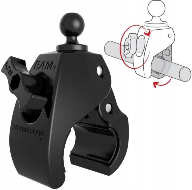 Ram Mounts Podstawa Klamra Duża Tough-Claw Kula 1 - opinie i ceny na ...