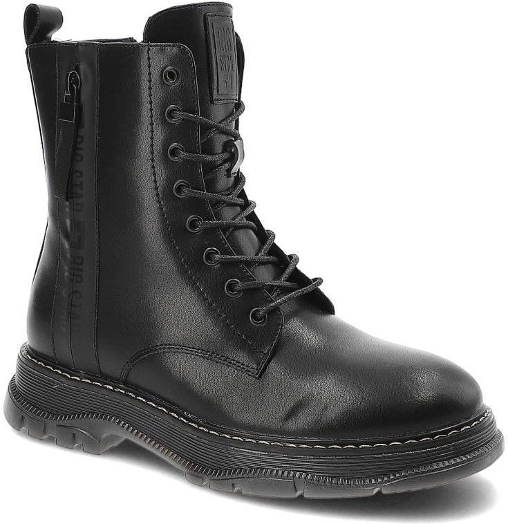 Czarne Botki Big Star Damskie Skórzane Ocieplane Obuwie - Ceny i opinie ...