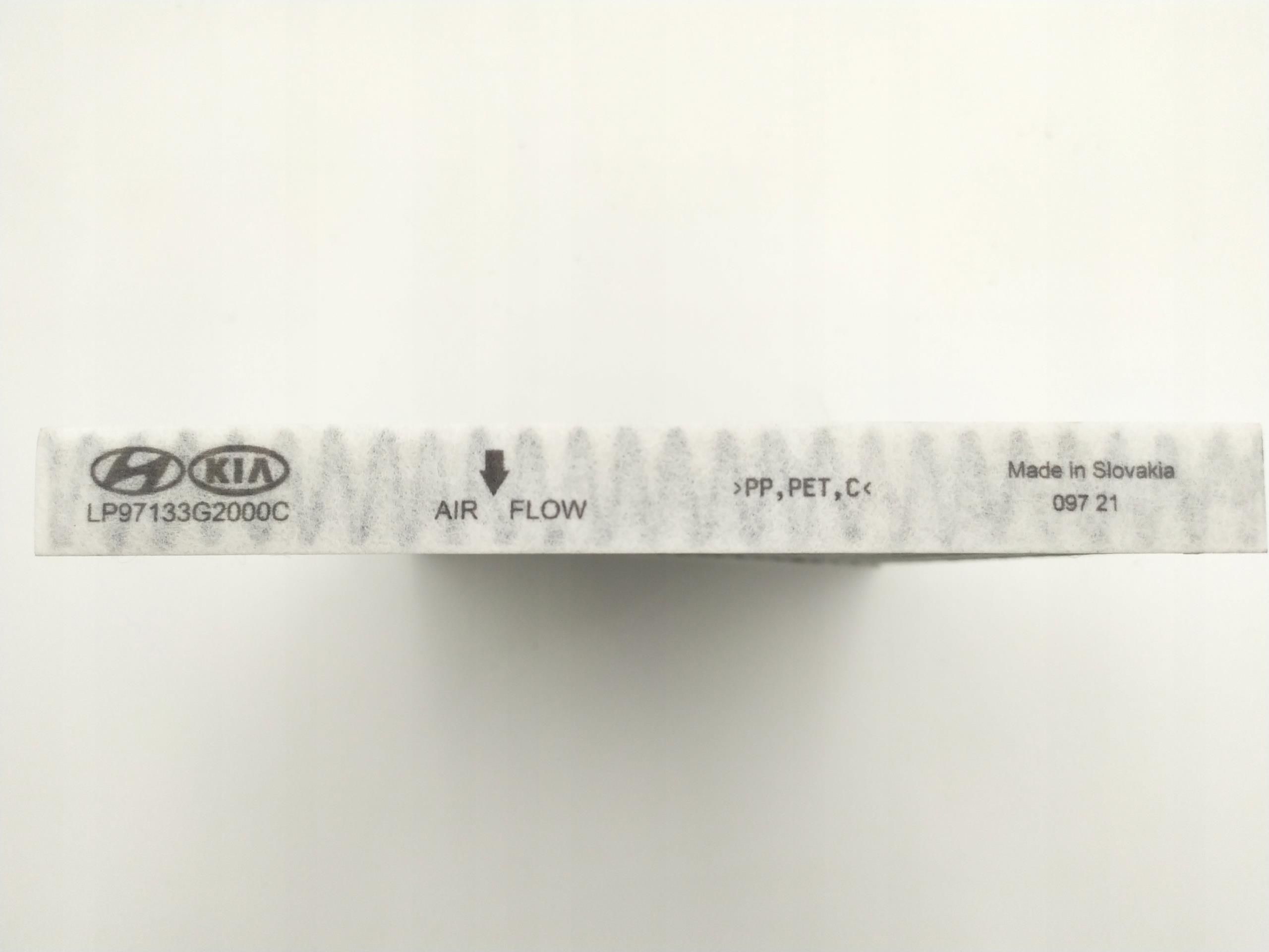 Filtr kabinowy Hyundai Oe Węglowy Filtr Kabinowy Ioniq LP97133G2000CH ...